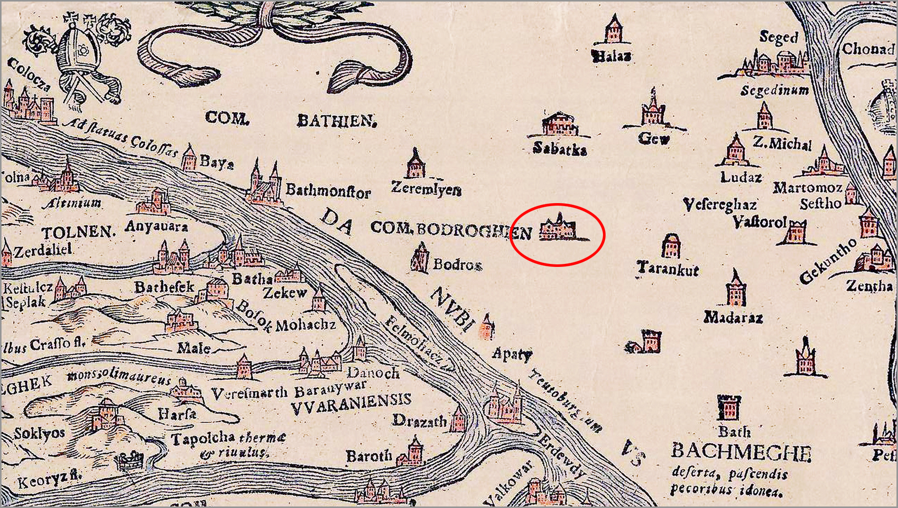 SOMBOR NA STARIM MAPAMA – Ravnoplov